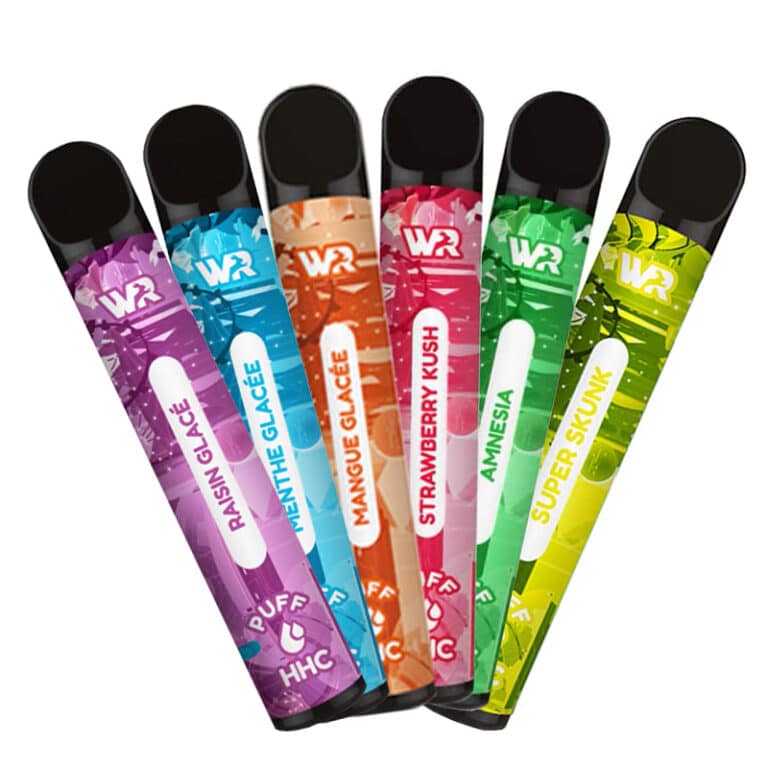 Puff HHC White Rabbit 10% - Disponible chez WEEDSEEDSLUXE.